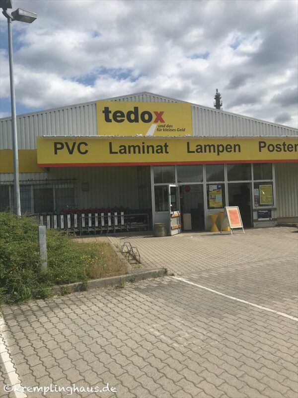 Stoffkauf bei Tedox und eine Dino-Kinderhose - Kremplinghaus